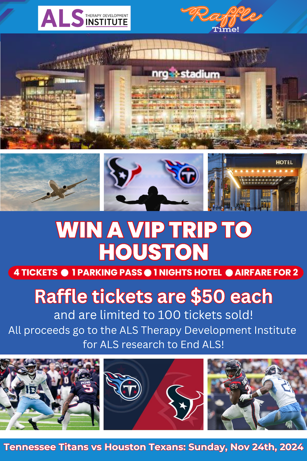 Houston Texans VIP Getaway 2024 - ALS Community